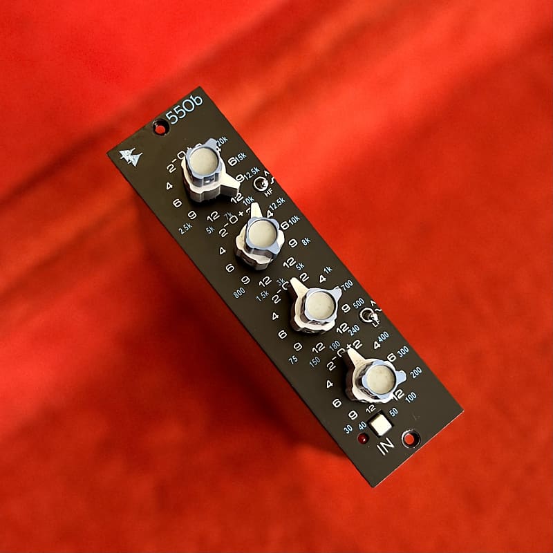 API 550b EQ equalizer module original discrete analog 500 | Reverb