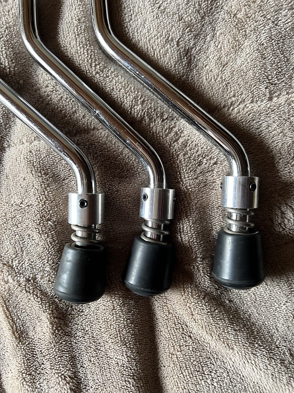 Gibraltar Floor Tom legs with gauger isolation feet | Reverb