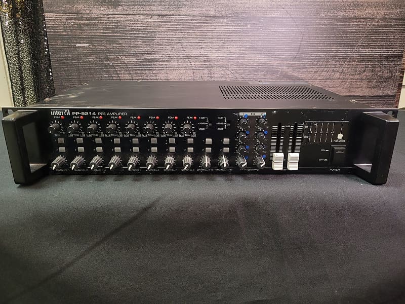 INTERM PP-9214 PRE-AMPLIFIER Microphone Preamplifier (Cherry | Reverb
