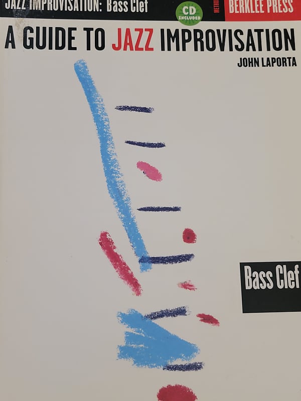 A Guide to Jazz Improvisation book/cd by John LaPorta 2000 | Reverb