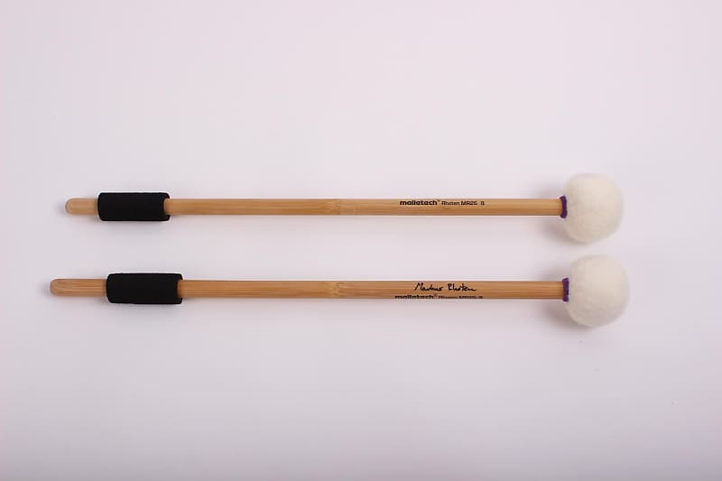 Malletech MR26B Markus Rhoten Purple Timpani Mallets(New) | Reverb