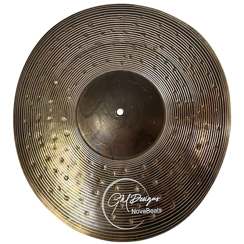 15" GM Designs NovaBeats Splash Cymbal - Dark, Sonic | Reverb
