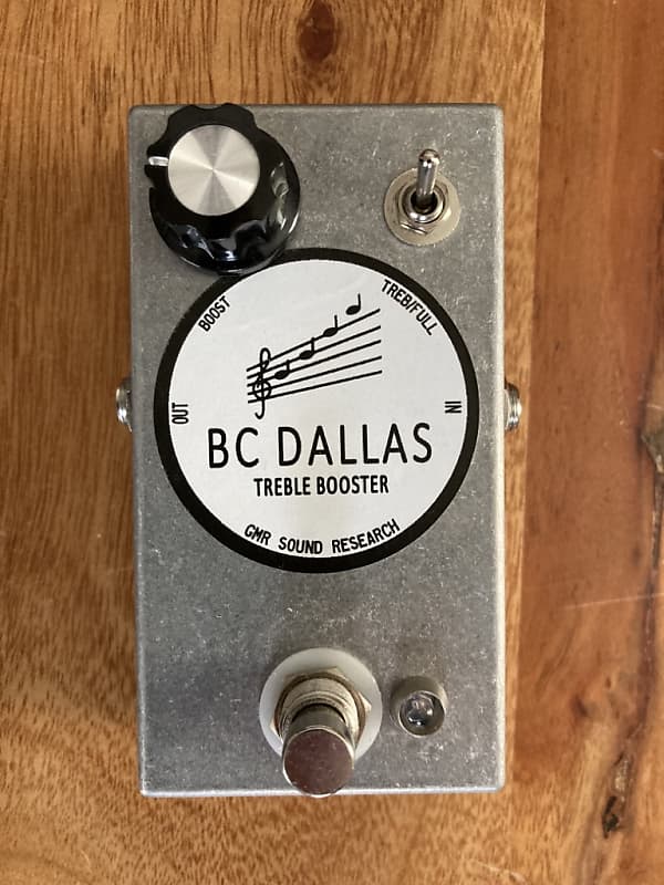 GMR GMR BC Dallas Hand Wired Treble Boost Guitar Pedal 2018 | Reverb