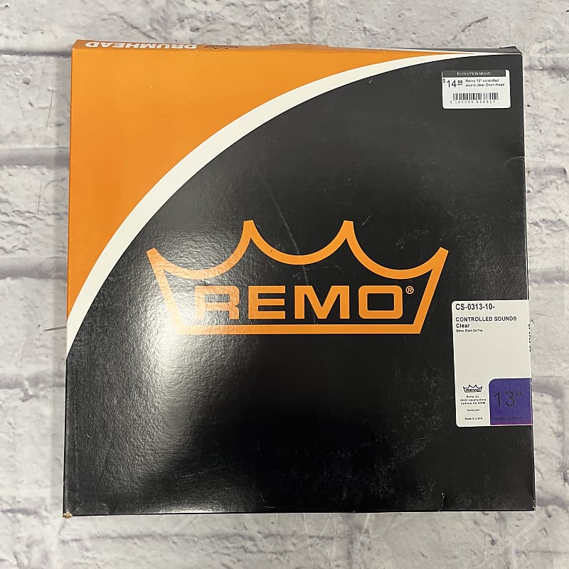 Remo 13" controlled sound clear Drum Head | Reverb