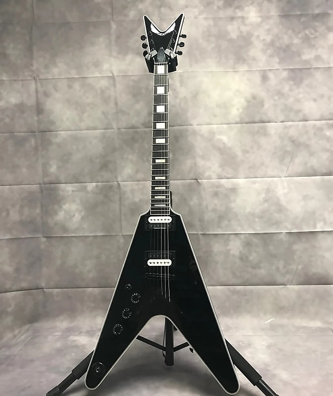 Dean V Select Lefty Classic Black | Reverb