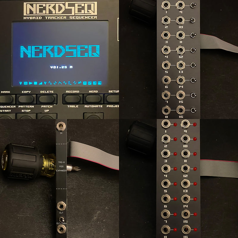 XOR NerdSEQ / CV / TRIGG / MIDI | Reverb