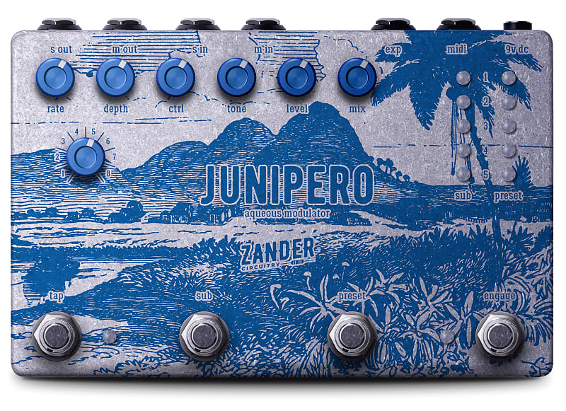 New Zander Circuitry Junipero Aqueous Modulator | Reverb Australia