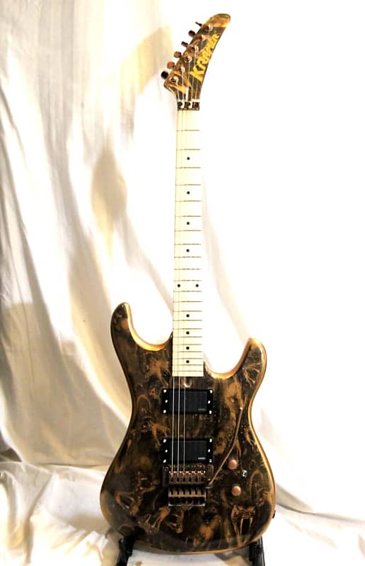 Kramer Custom Pacer 600-ST Late 80,s - Copper Viper Mural | Reverb