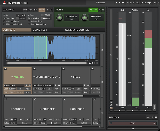 MeldaProduction MCompare | Reverb