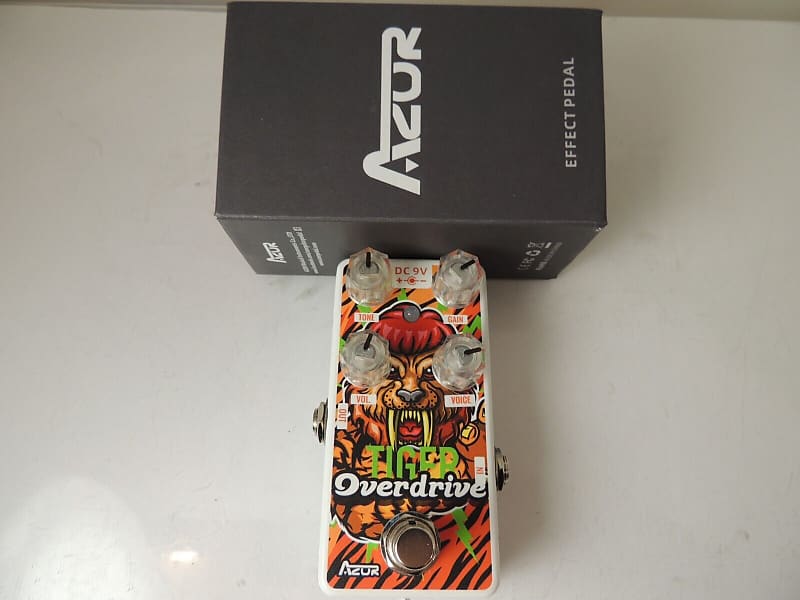 Azor Tiger Overdrive Effects Pedal Free USA Shipping | Reverb
