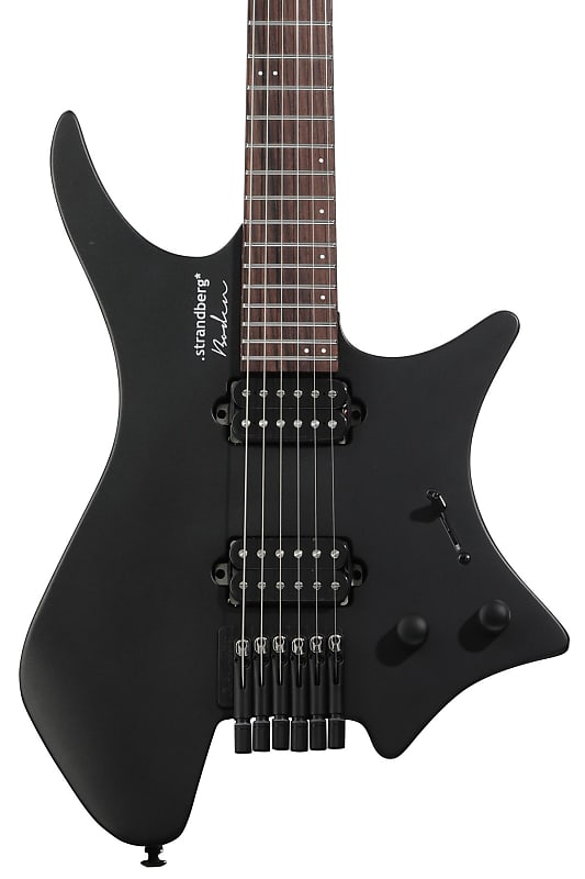 Strandberg Boden Essential 6 Electric Guitar - Black Granite | Reverb