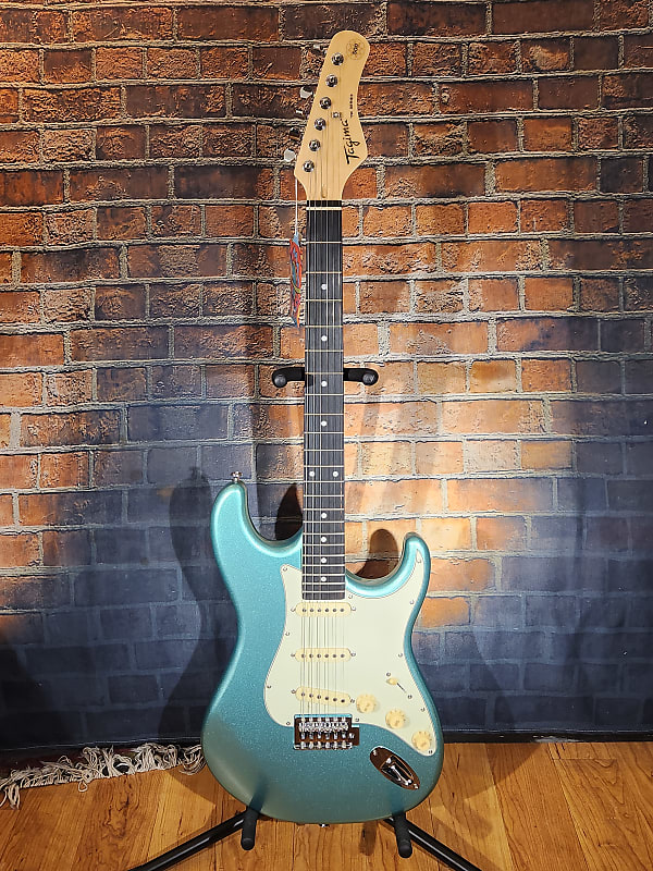 Tagima TW-500 Electric Guitar Metallic Teal #2 Free Set Up | Reverb