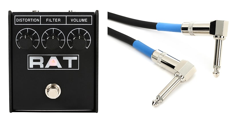 Pro Co RAT 2 Distortion / Fuzz / Overdrive Pedal Bundle with | Reverb