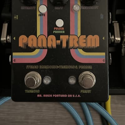Mr. Black Pana-Trem Stereo Harmonic Tremolo & Panner Pedal | Reverb
