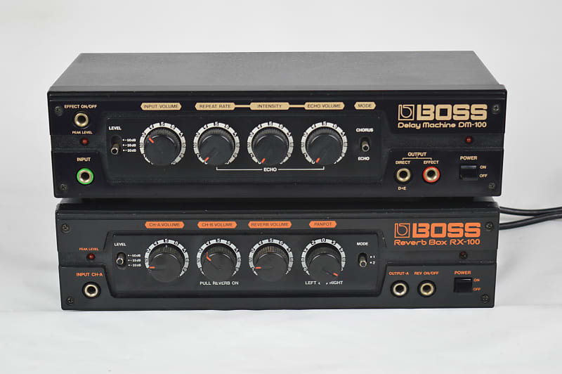 Boss RX-100 and DM-100 80's BBD delay/chorus and | Reverb Canada