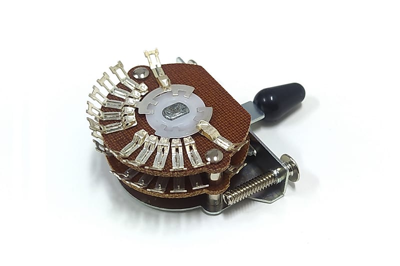 Fender style 5 way super switch black tip | Reverb