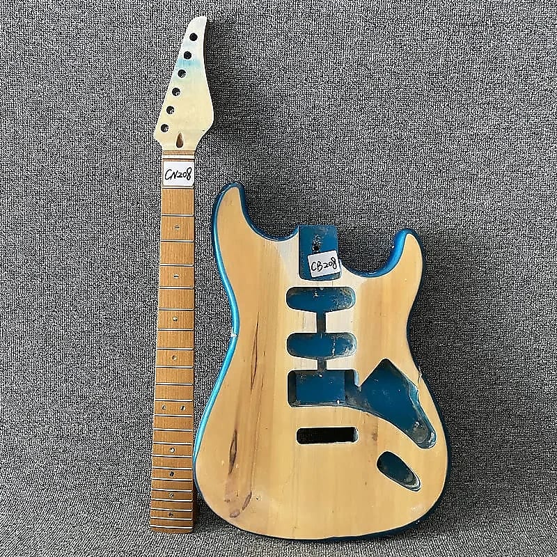 Roasted Maple Wood Stratocaster Strat Style Guitar Neck with | Reverb