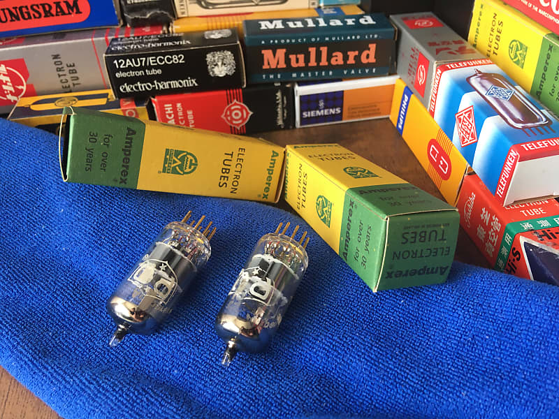 2 Amperex USA PQ 6922 ~ E88CC Rode K2 Preamp | Reverb Australia