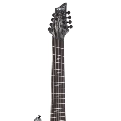 Schecter C-8 Silver Mountain Multiscale | Reverb