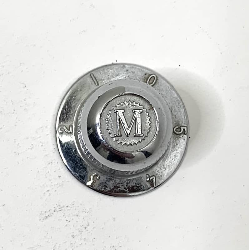 Mosrite Vintage Original Knob Chrome | Reverb