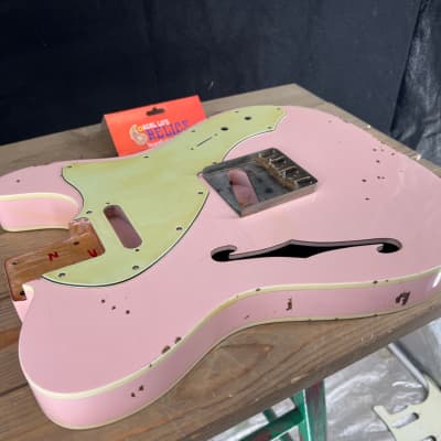 Real Life Relics Nitro 69 Thinline Tele® Telecaster® Body | Reverb