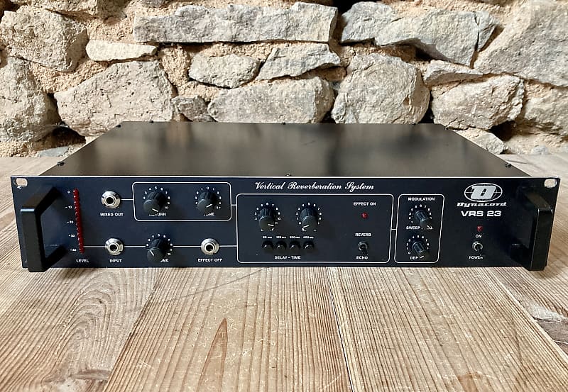 Dynacord VRS23 vertical reverberation system // analog BBD | Reverb