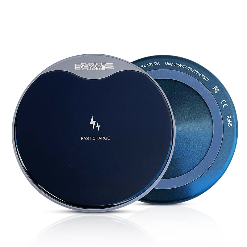 Wireless Fast Charger Pad Glass Top Qi 15W Boost charge for | Reverb