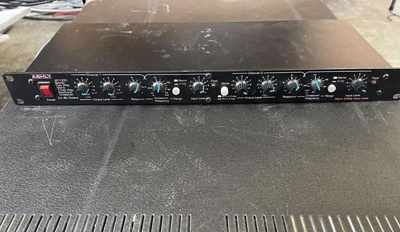 Ashly XR1000 Crossover 2000 - black | Reverb