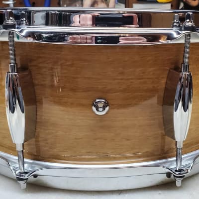 Custom 6”x14” Steam Bent Single Ply Snare Drum 2024 - White | Reverb