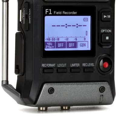 Zoom F1 Field Recorder with Shotgun Microphone plus Senal | Reverb