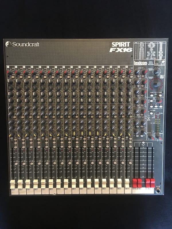 Soundcraft SPIRIT FX16 Mixer | Reverb UK