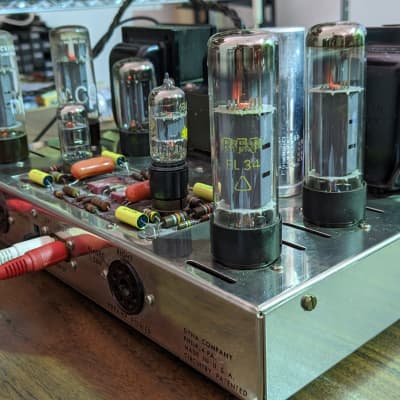 EL34 / 6CA7 RFT Matched Pair Tubes NOS Test Siemens | Reverb