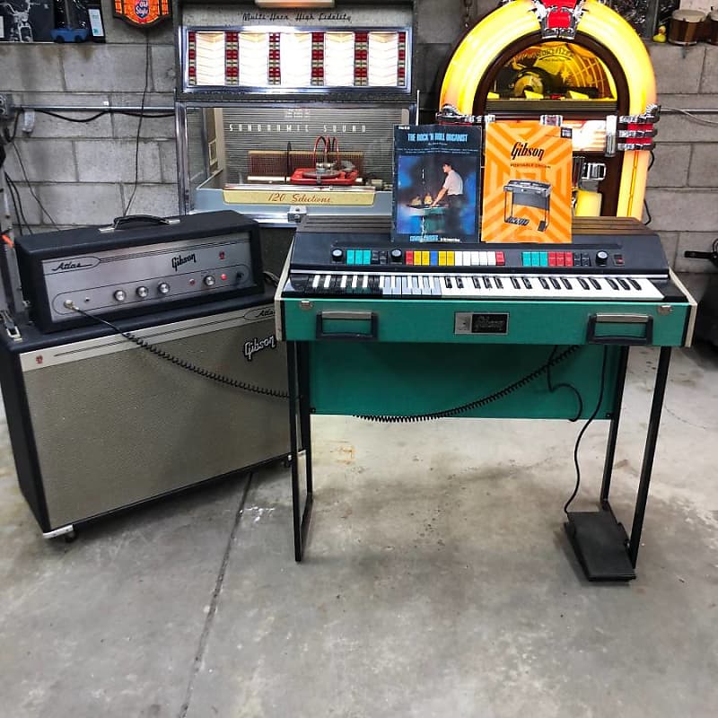 1968 Gibson G-101 Combo Organ & Atlas Iv 1968 Amplifier | Reverb