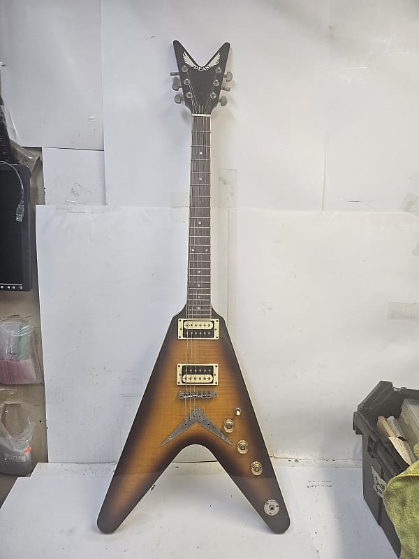 2006 Dean V79 Sunburst Electric Guitar - Made in Korea | Reverb