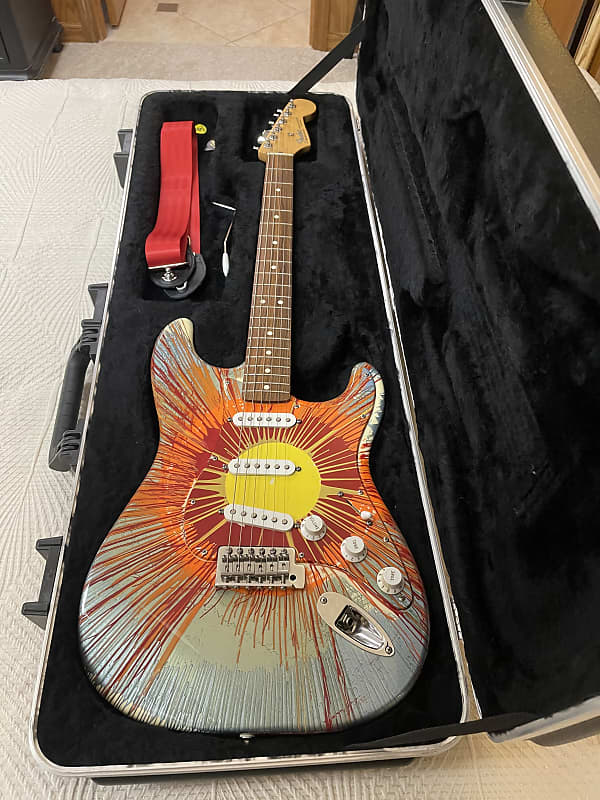 Fender FSR "Splattercaster" Standard Stratocaster with | Reverb