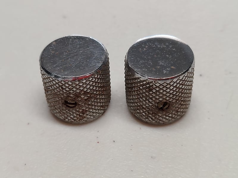 1970s Fender Telecaster Knob Set (2) - 100% Genuine Vintage | Reverb