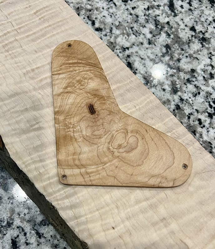 Figured Maple PRS Core Backplate | Reverb