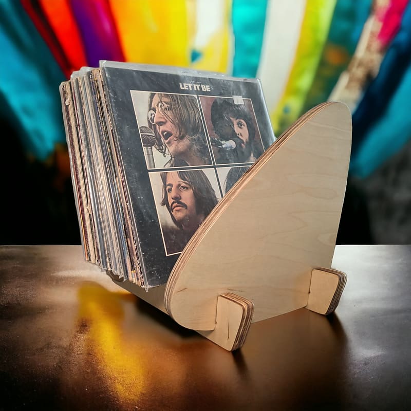 HalfMod Modern Vinyl Record Storage Rack - Record Rack with | Reverb