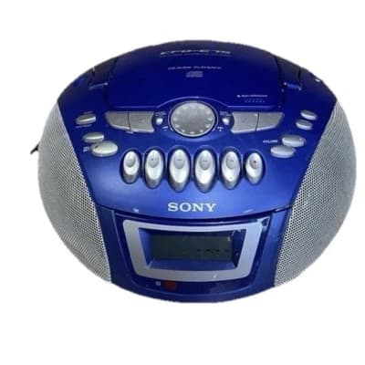 Sony CFD-V15 CD/Radio/Cassette Boombox W/ Mega Bass | Reverb