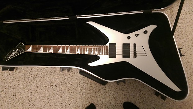 Jackson Warrior Silver/Black | Reverb