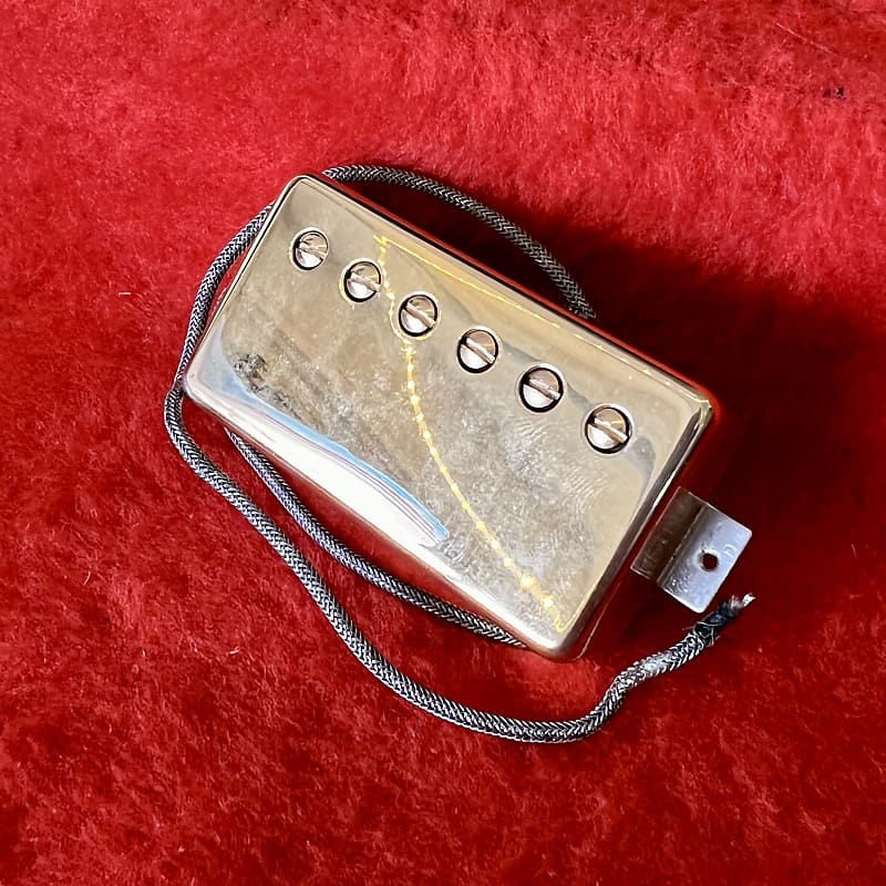 Gibson Tim Shaw PAF humbucker pickup c 1985 Gold original | Reverb