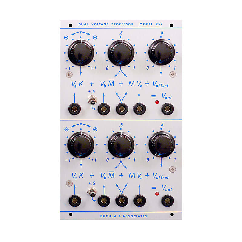 Buchla - 257 Classic Reissue – Dual Control Voltage Processor | Reverb