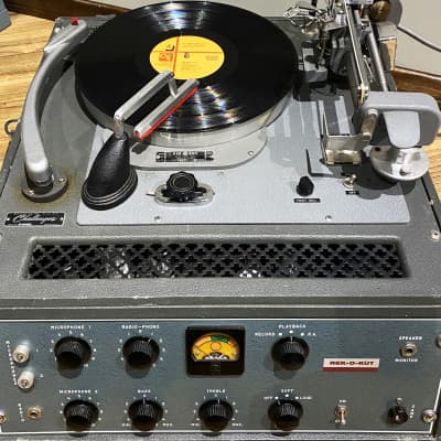 Rek-O-Kut Modified Imperial II Deluxe Portable Vinyl Lathe | Reverb