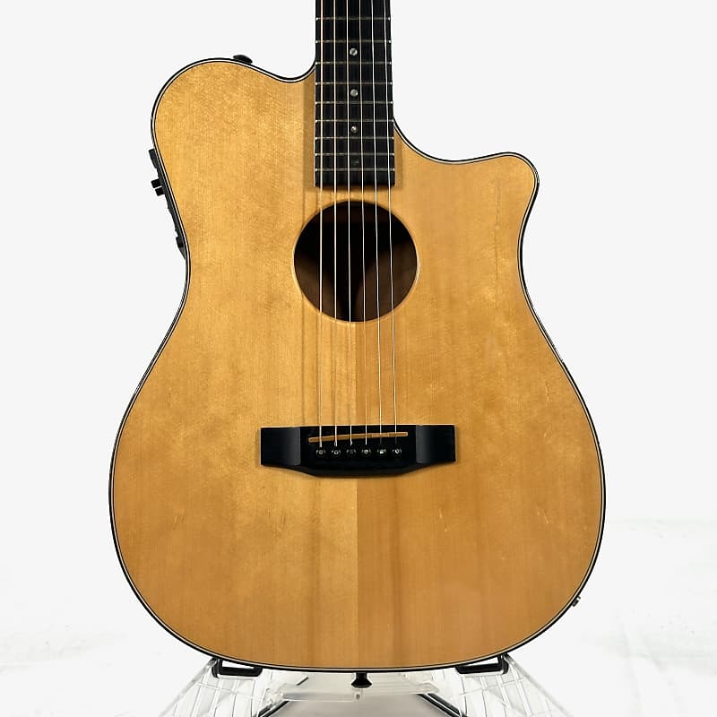 Carvin AC375 Natural Finish Acoustic Electric Guitar w/OHSC | Reverb