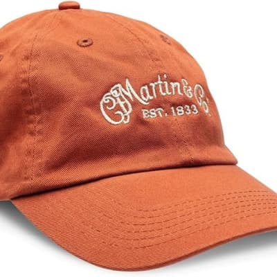 MARTIN Guitar Everyday Hat, Texas-Orange Cap, Adjustable | Reverb