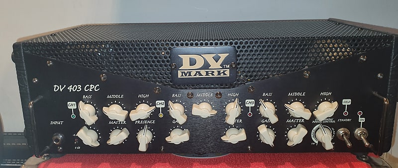 DV Mark DV 403 CPC 2013 black tube guitar head mint | Reverb