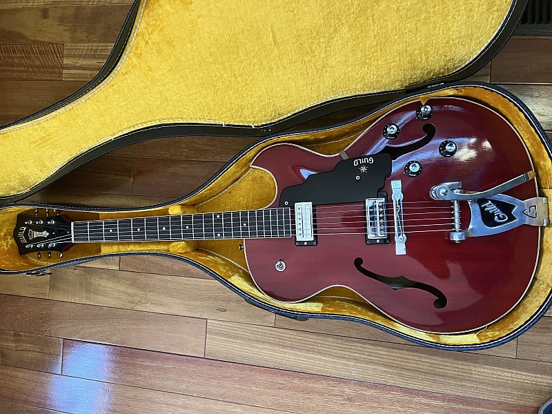 Guild Starfire III 1966 - Cherry | Reverb