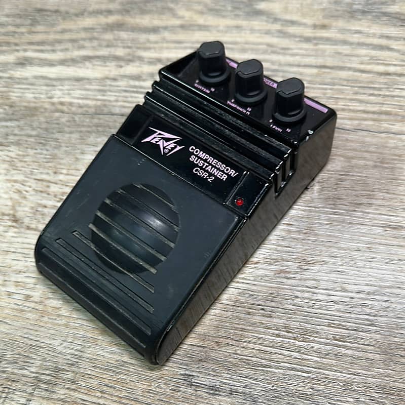 Used Peavey CSR-2 Compressor Sustainer no battery door | Reverb