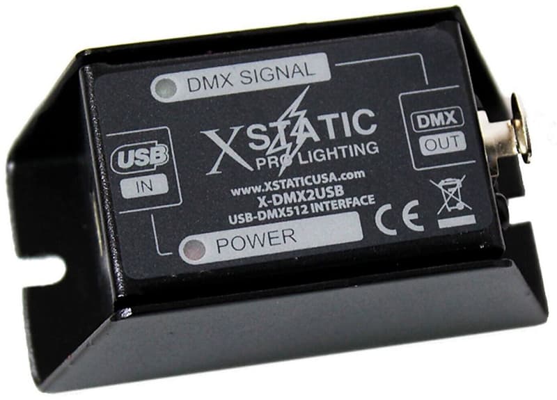 ProX X-DMX2USB USB to DMX 512 Converter Interface open DMX | Reverb