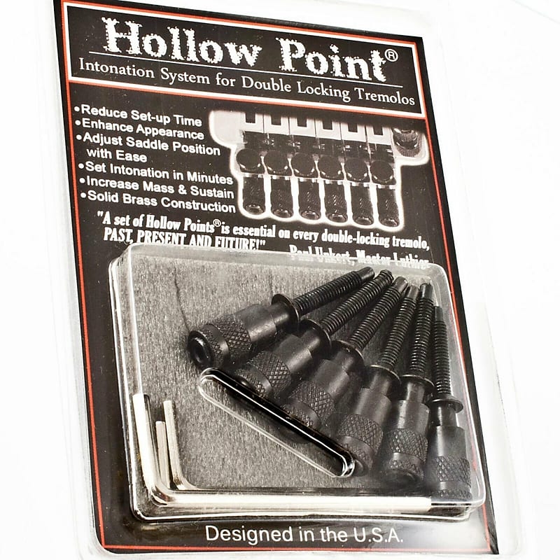 NEW (6) Hollow Point Intonation System For Floyd Rose/Ibanez | Reverb